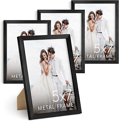 Amazon.com - upsimples 10 Pack 5x7 Picture Frame Bundle with 5x7 Bown ...