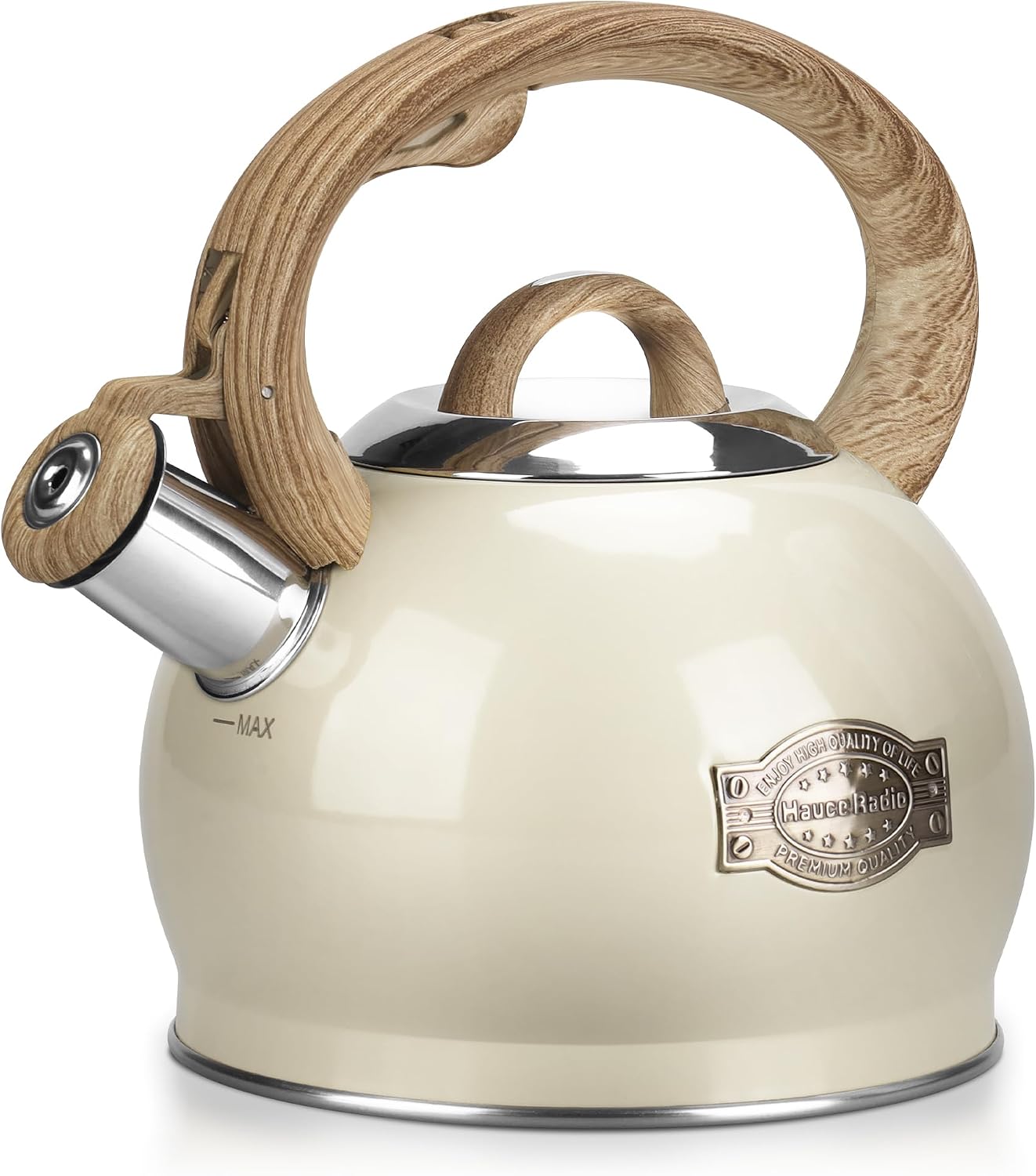 Amazon.com: Tea Kettle, 2.1 Quart Stove Top Whistling Tea Kettle ...