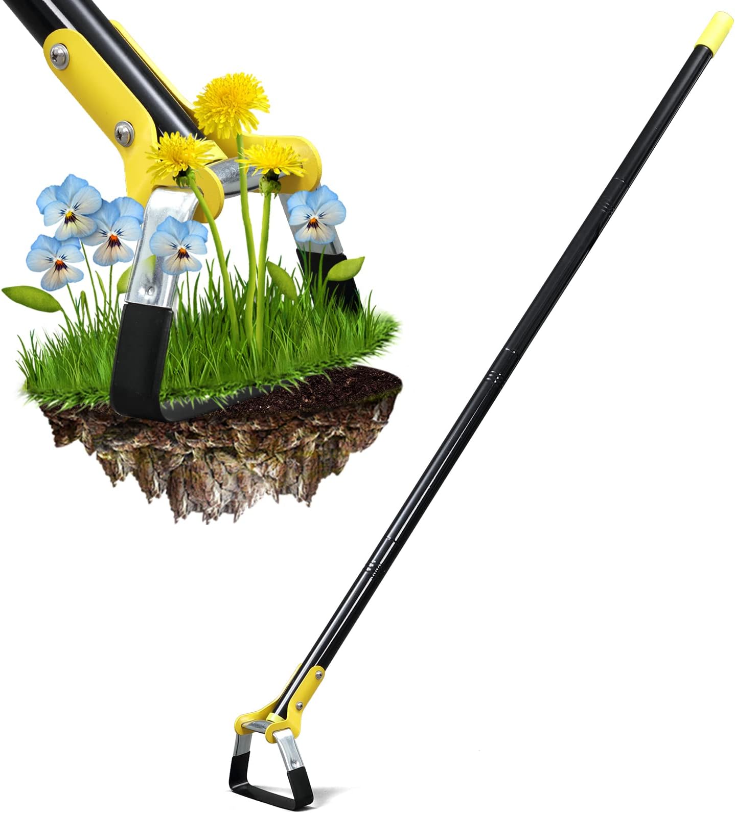Amazon.com : Klarg Garden Hoe - Adjustable Scuffle Hoe for Weeding ...