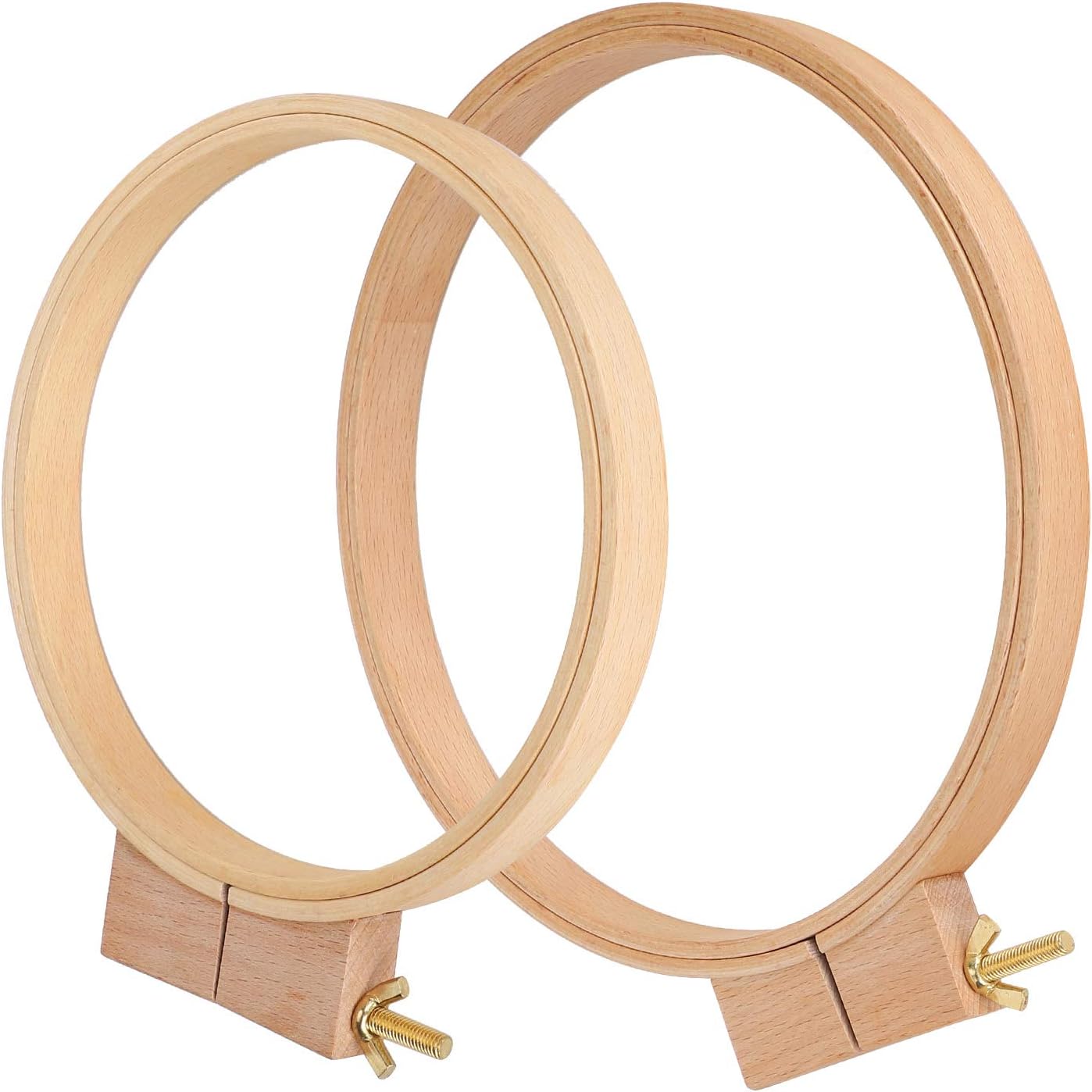 Edmunds 12-inch Wood Quilt Hoop, Beige, 5588W : Amazon.co.uk: Home ...