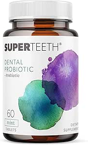 Amazon.com: SuperTeeth Chewable Dental Probiotic for Adults & Kids ...