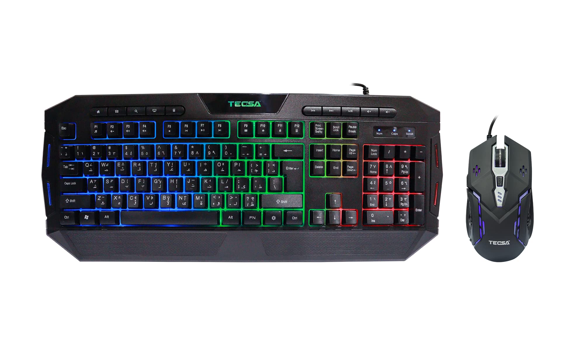 TECSA GAMING KEYBOARD AND MOUSE COMBO UFO SERIES TECSA TCS-GC700: Buy ...