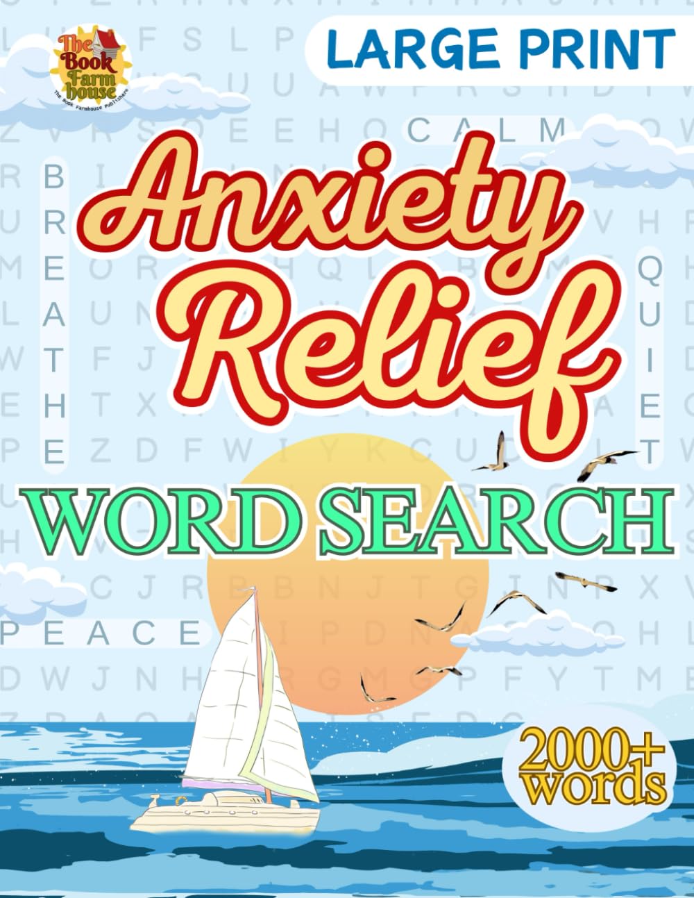 Anxiety Relief Word Search for Adults: Relaxing and Inspiring Puzzle ...