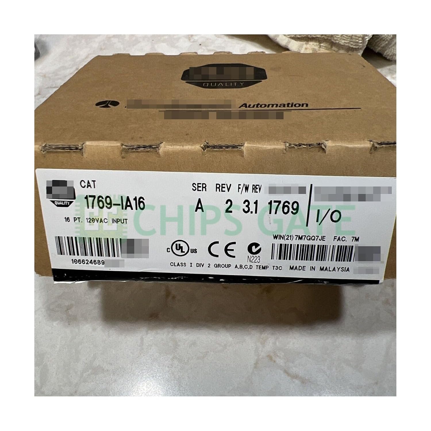 1 PCS New Sealed 1769-IA16 /1769IA16 16 Pt 120VAC D/I Module: Amazon ...