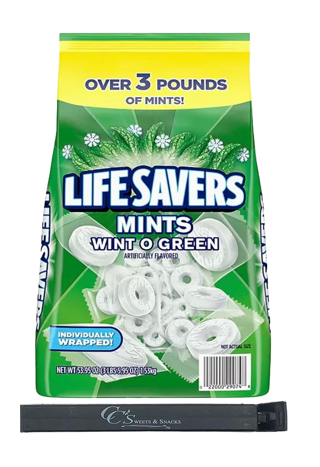 Amazon.com : Lifesavers Wint O Green Individually Wrapped Mints - Bulk ...
