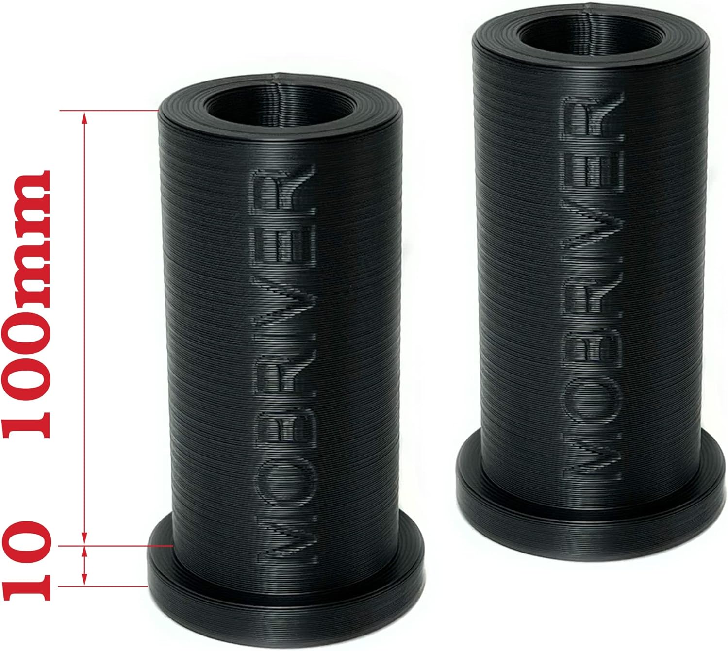 4″ 100mm Thick Olympic Plate Adapter (2 pack) - BigaMart