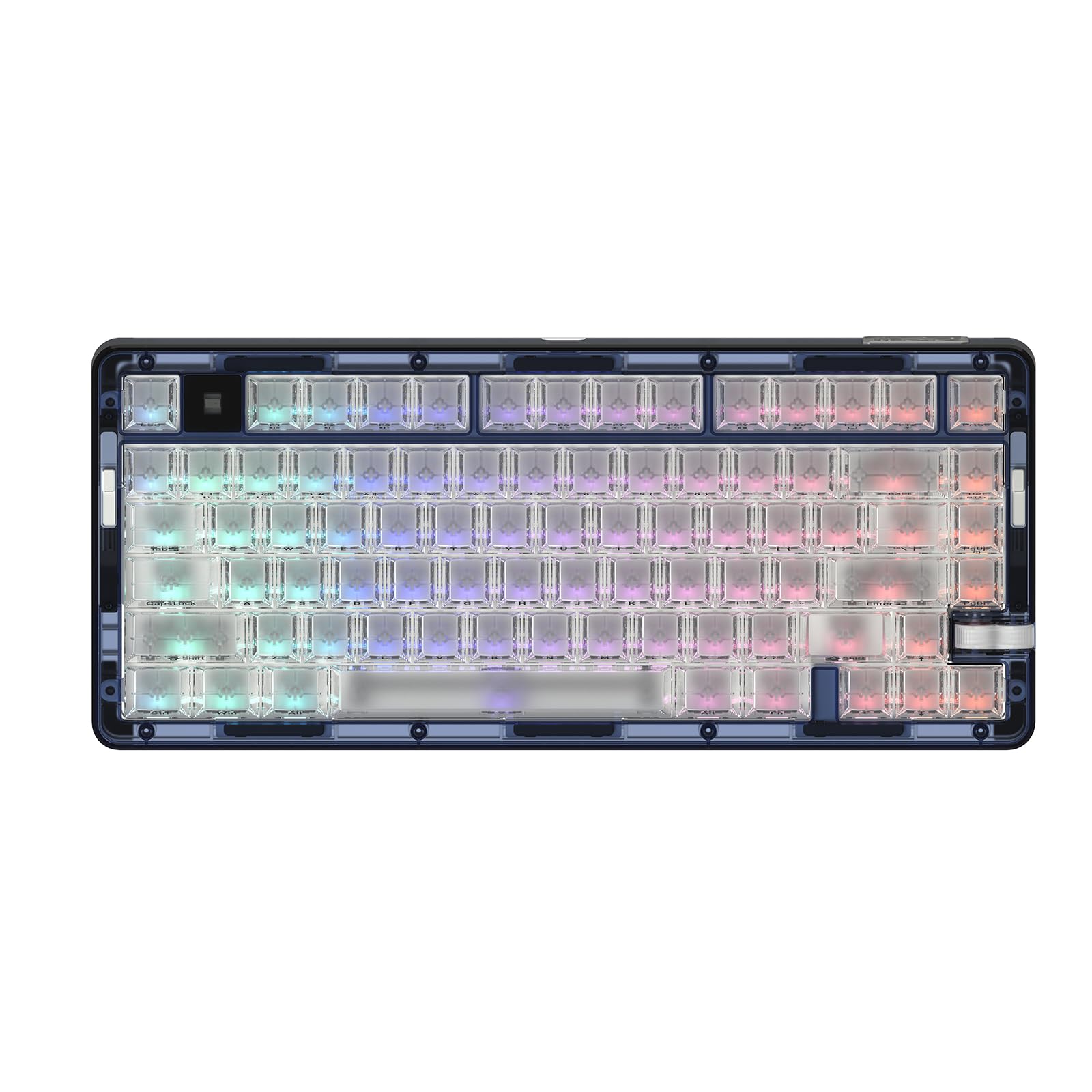 Amazon.com: IROK IYX OP75 Hot Swappable Mechanical Keyboard, Gesture ...