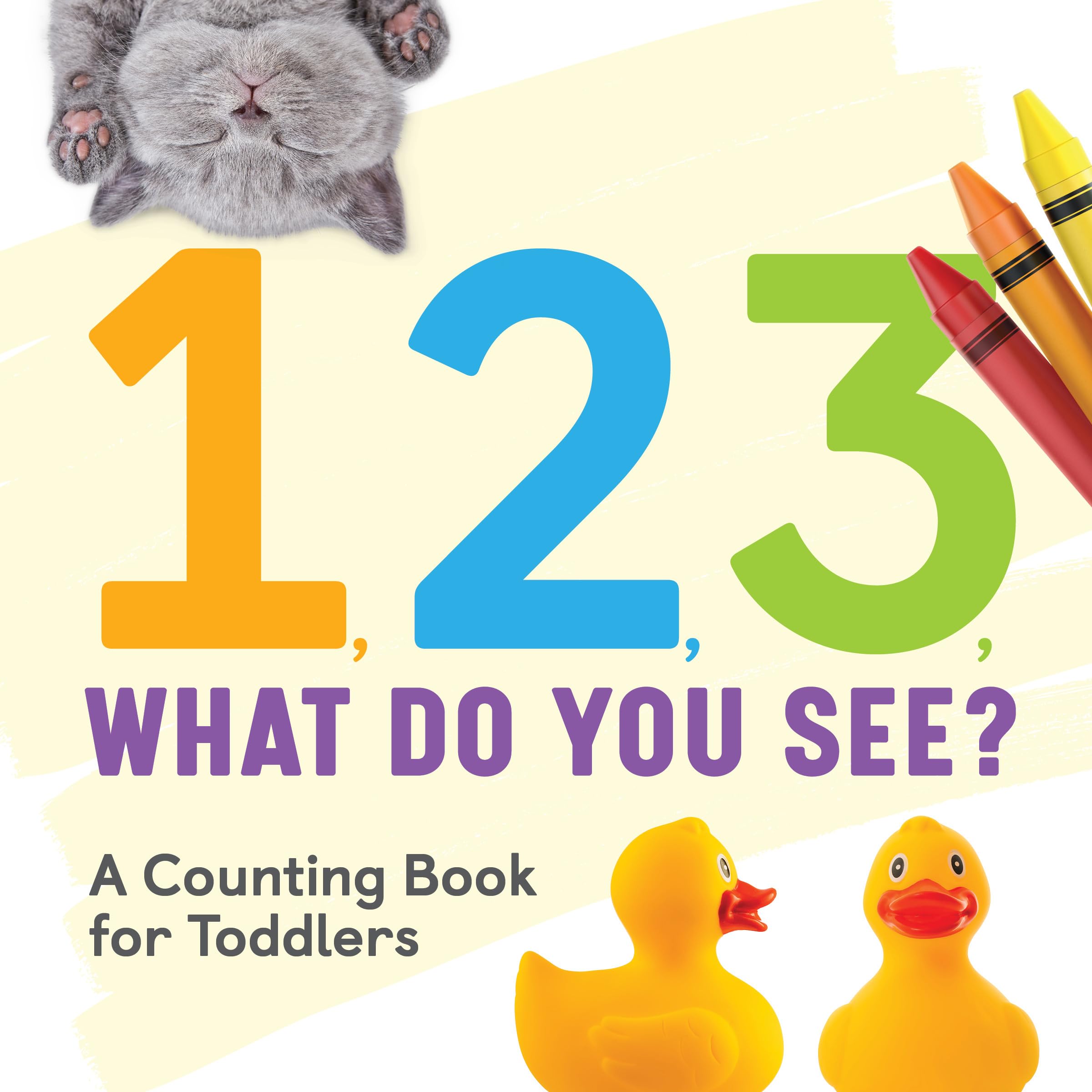 Amazon.com: 1, 2, 3, What Do You See?: A Counting Book for Toddlers ...