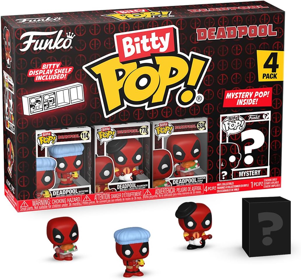 Amazon.com: Funko Pop! Marvel Deadpool Seasons Mystery Box Collectors ...