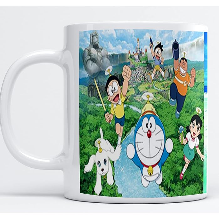 Buy ABLOE Doraemon and Friends with Peko Coffee Mug Designed by ABLOE ...
