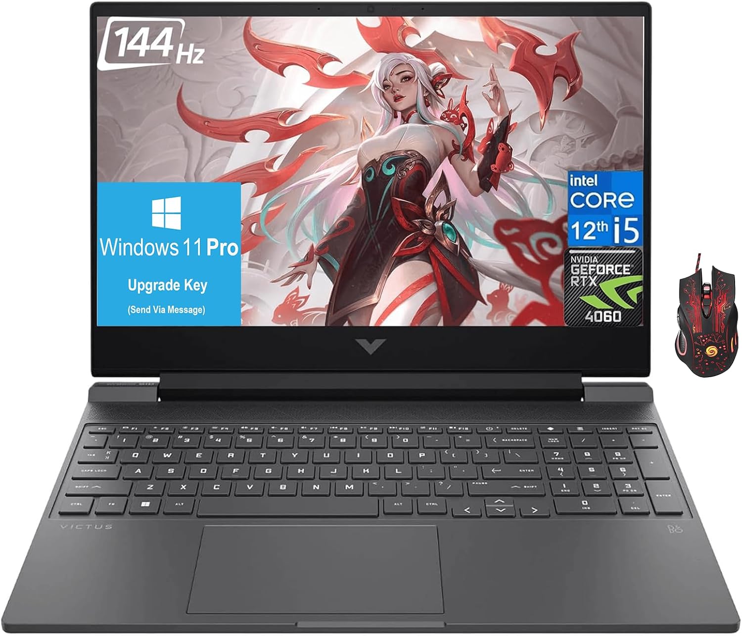 Amazon.com: HP Victus Gaming Laptop Computer - 15.6" FHD 144Hz Display ...