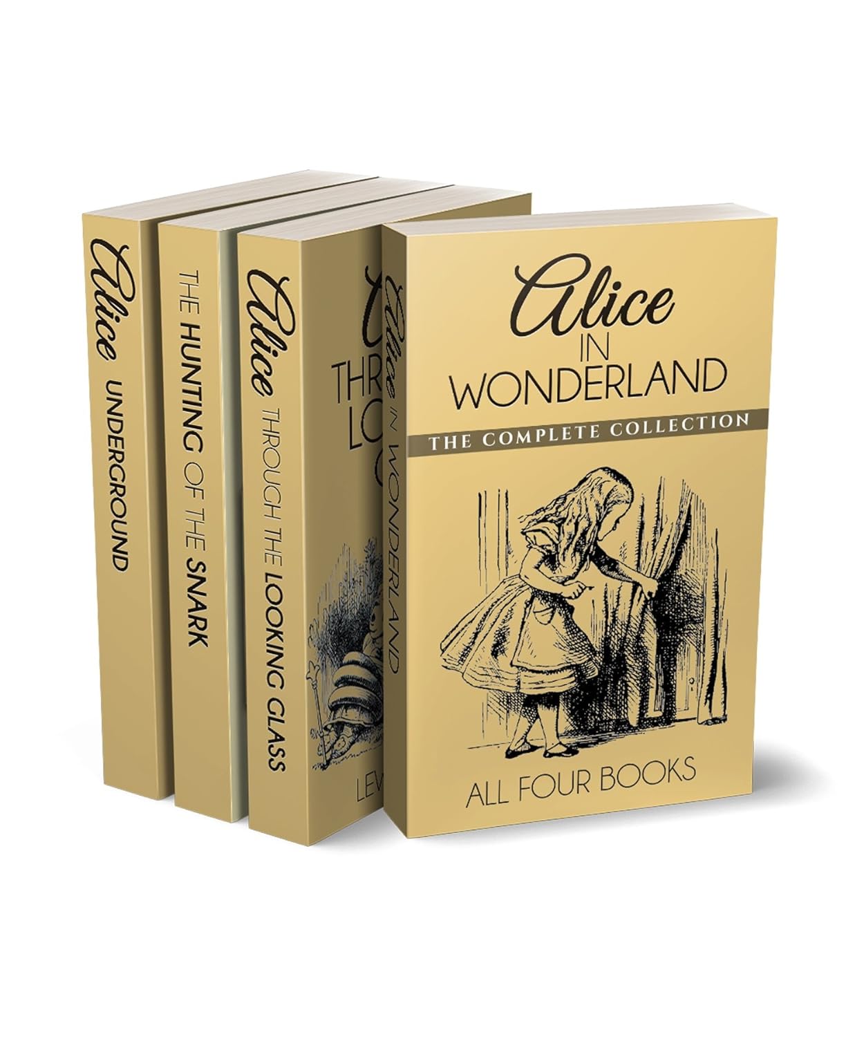 Amazon.com: Alice in Wonderland Collection – All Four Books: Alice in ...