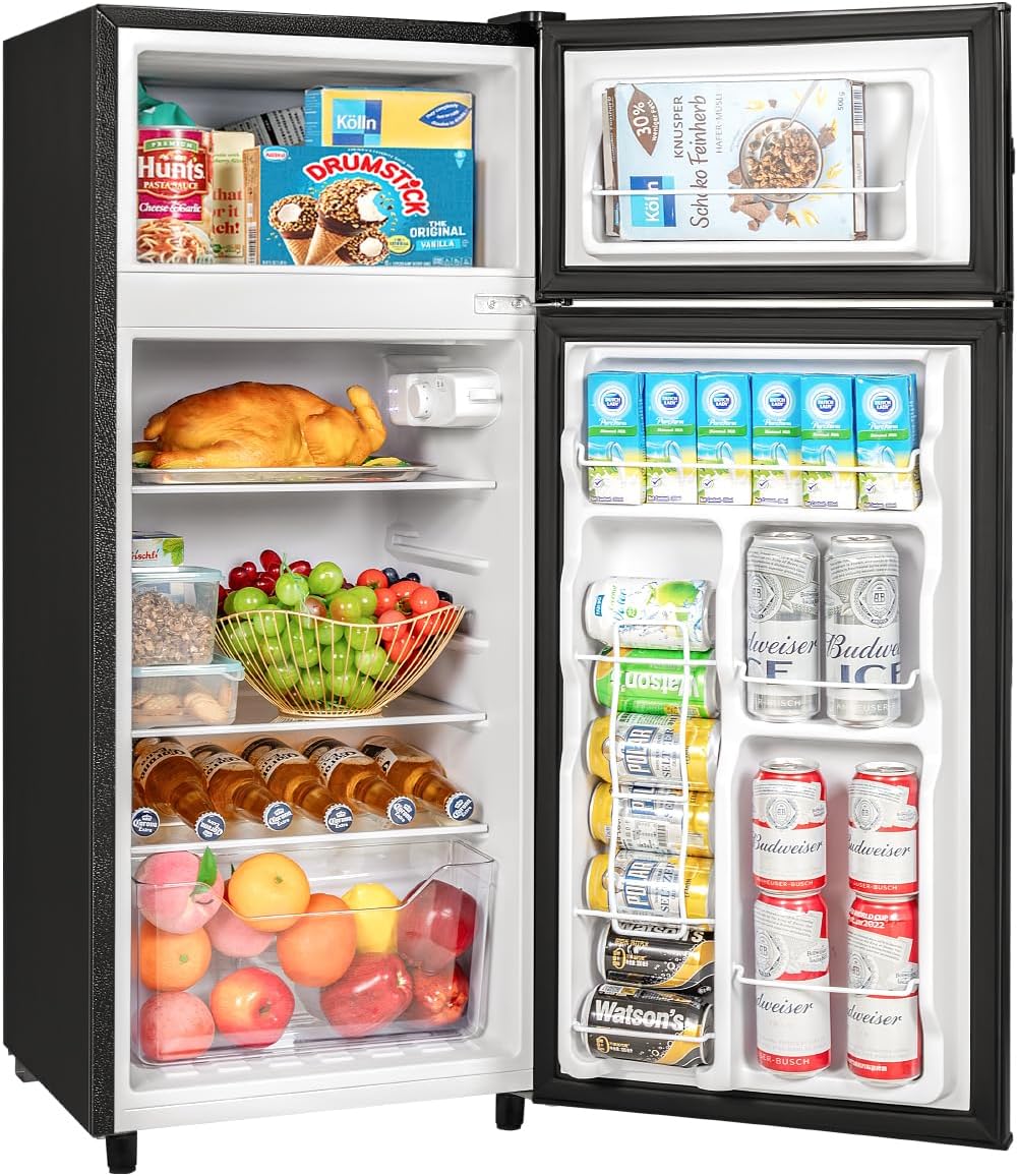 Amazon.com: Danby DFF070B1BSLDB-6 7.0 Cu.Ft. Mid-Size Refrigerator ...