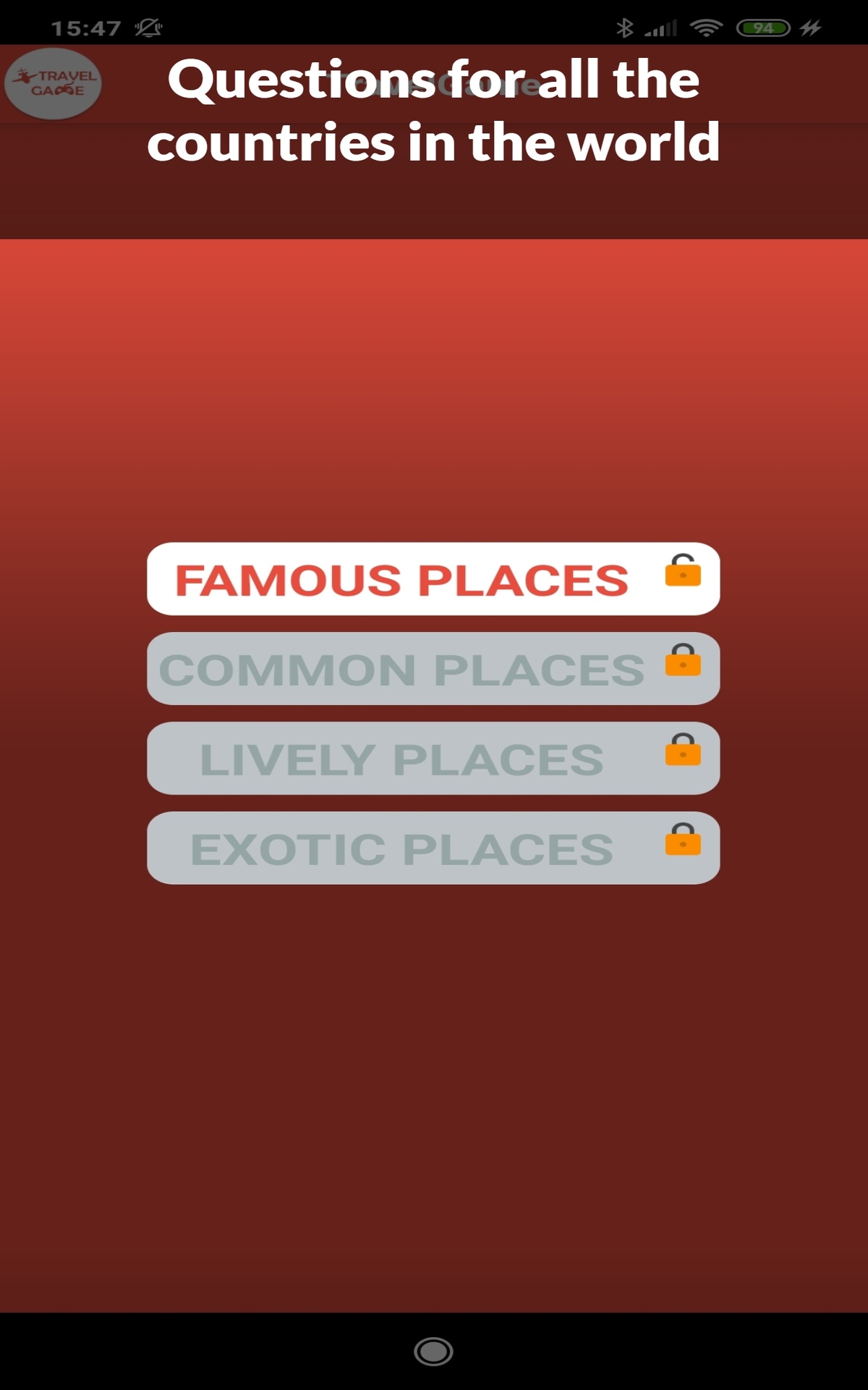 Geography Trivia Quiz world capitals - Travel Game - App on Amazon Appstore
