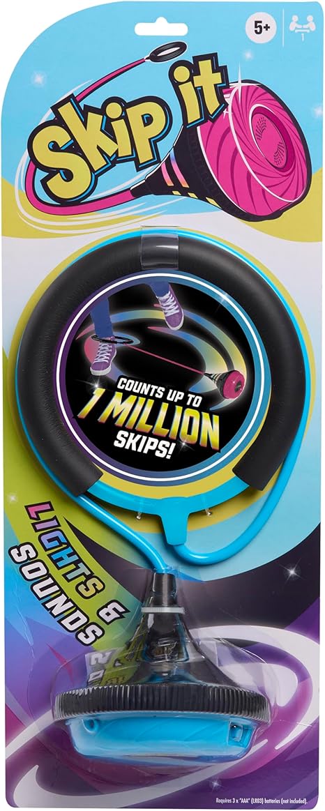 Amazon.com: Just Play Skip It Retro Outdoor Toy, Light Up Ball and ...