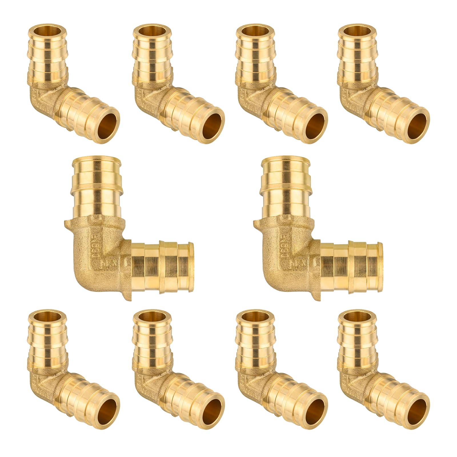 Snapklik.com : 10-Pack HeSun Pex-A Fitting, 3/4 Inch Expansion Elbow