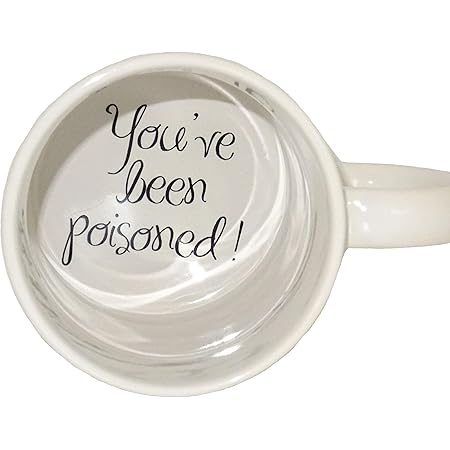 Amazon.com: Giftnip You Have Been Poisoned Mug - Funny Cup (11oz ...