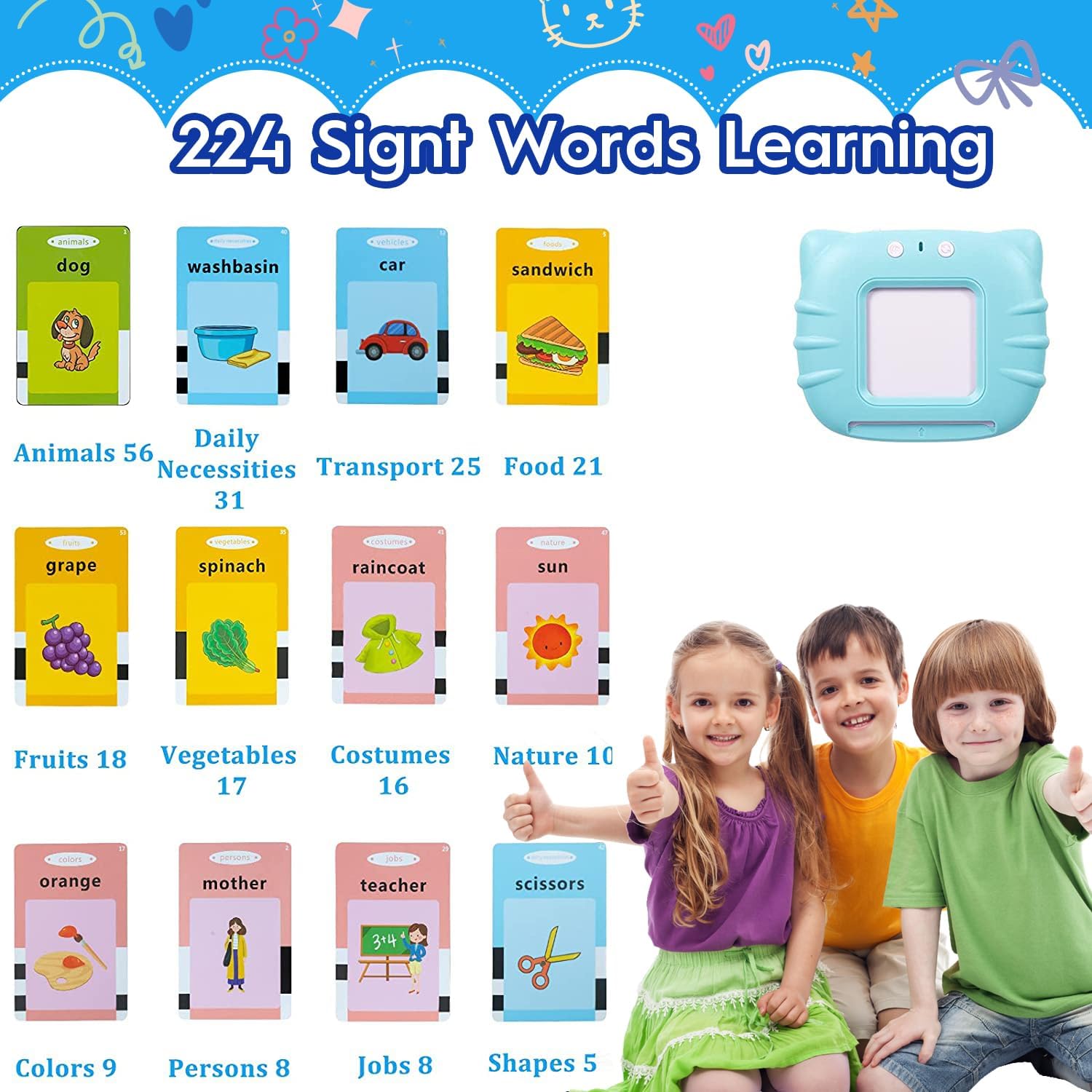 Early Learner Flash Cards - Interactive Educational Kosovo | Ubuy