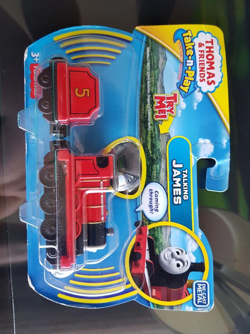 Amazon.com: Thomas & Friends TrackMaster, Talking James : Toys & Games