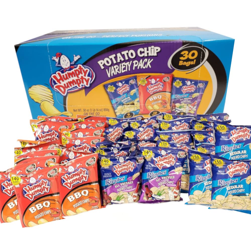 Amazon.com: Humpty Dumpty Assorted Potato Chips, Snack Size, On The Go ...