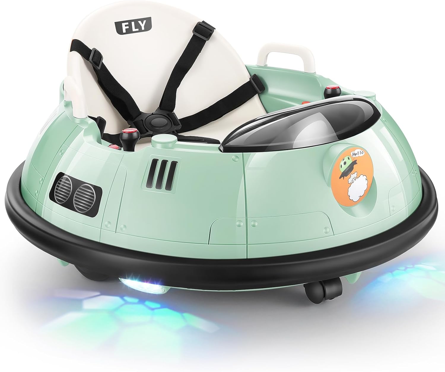 Amazon.com: Hikole Baby Bumper Car with Remote, 12V Electric Bumper Car ...