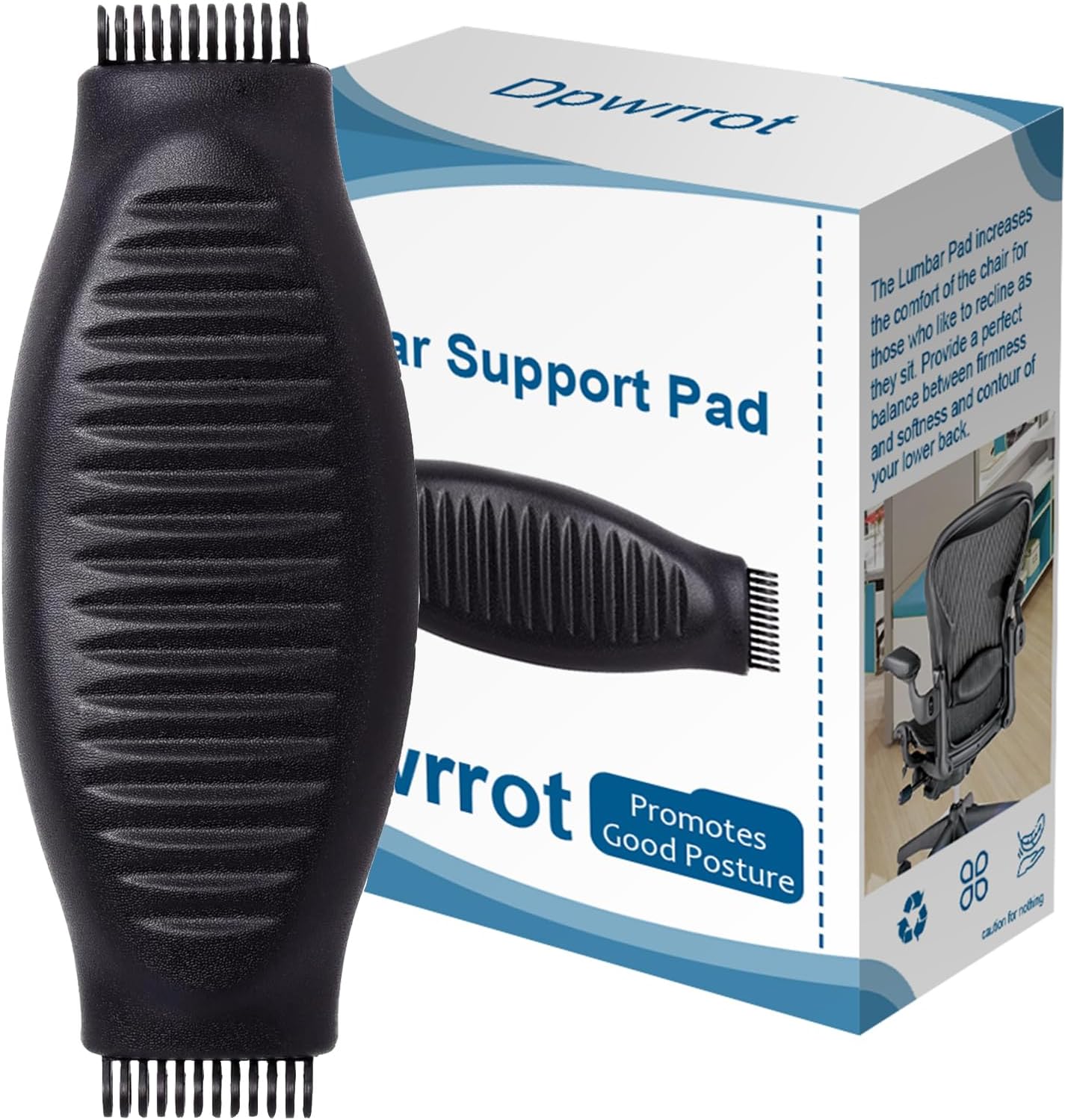 Amazon.com: Upgraded Lumbar Support Pad Replacement Compatible with ...