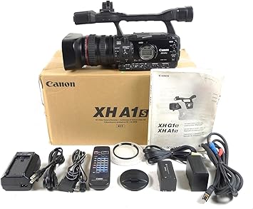 Canon XH-A1S 3CCD HDV High Definition Professional Camcorder with 20x ...