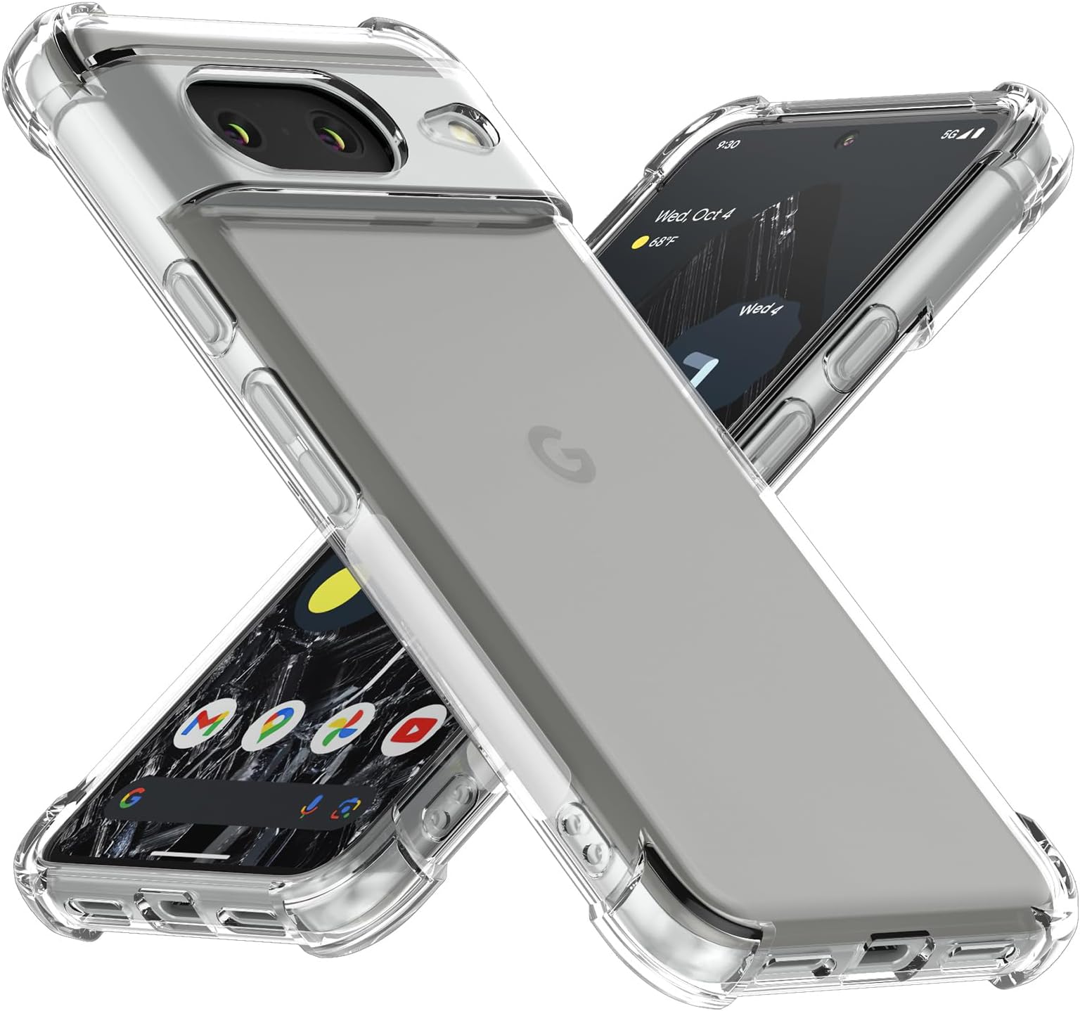 Amazon.com: Cresee Case for OnePlus 12, Clear Cover with Reinforced ...