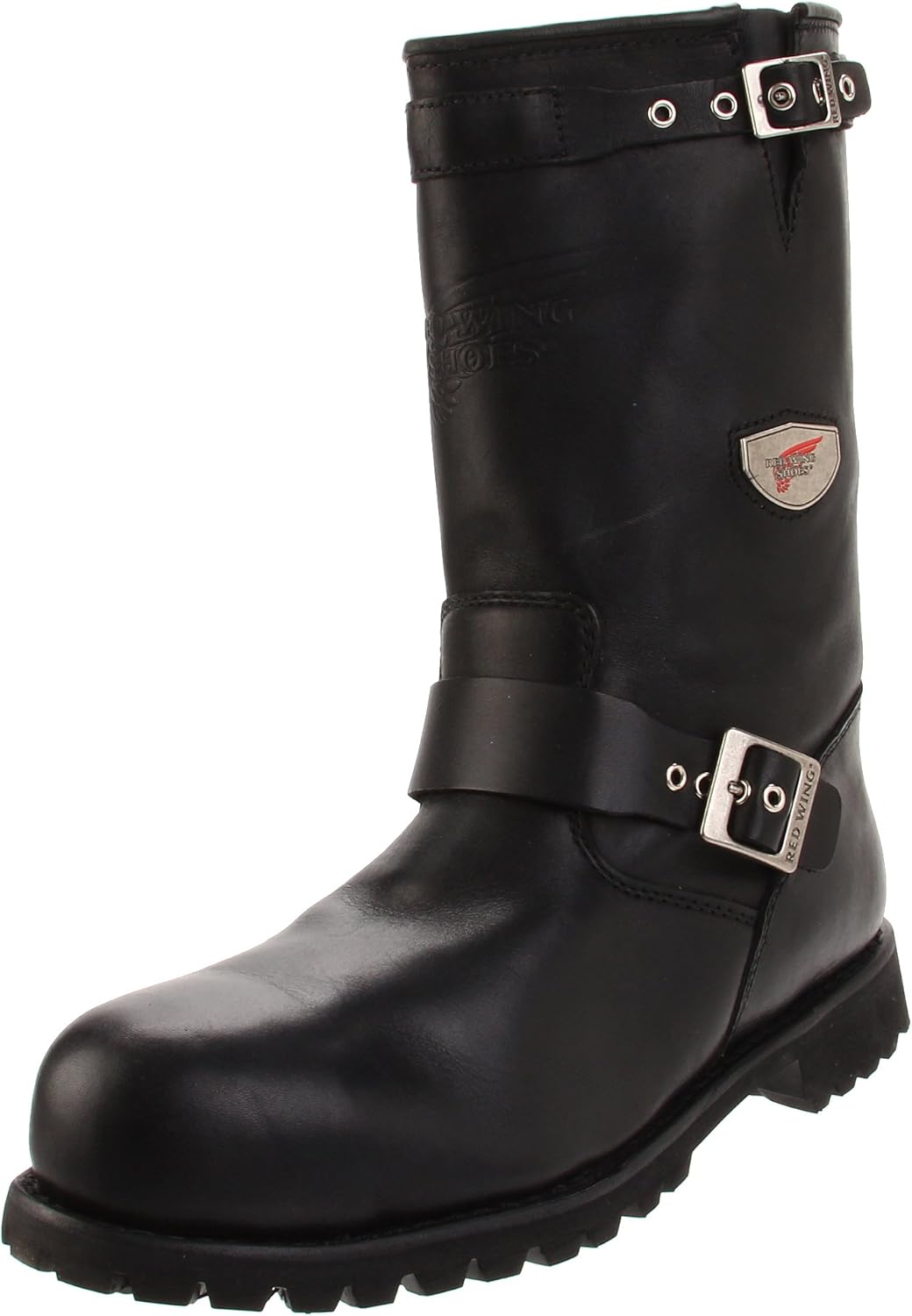 Amazon.com: Red Wing Motorcycle Men's 988 Steel Toe Engineer Boot,Black ...