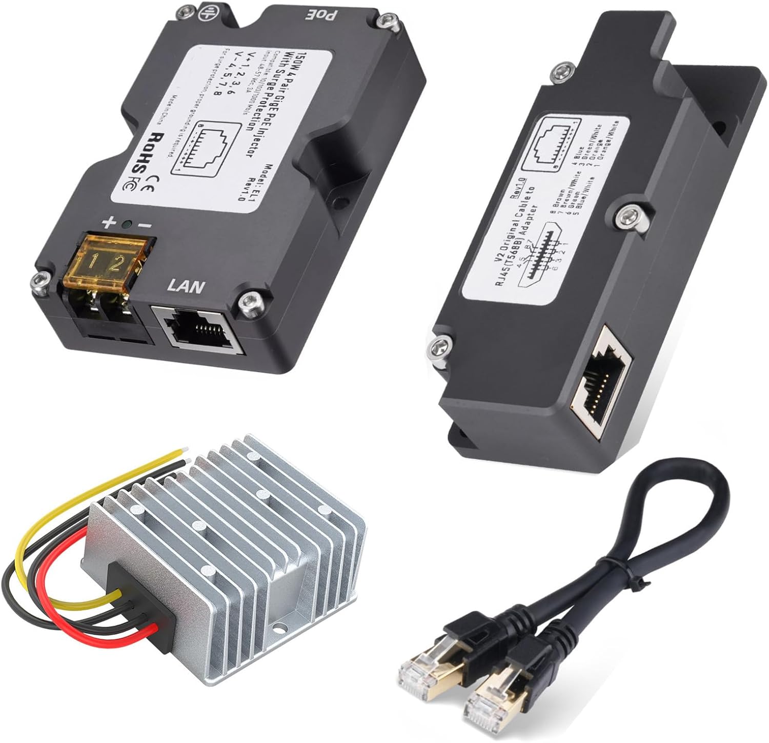 Starlink PoE Injector, 150W GigE PoE Injector with Nepal | Ubuy