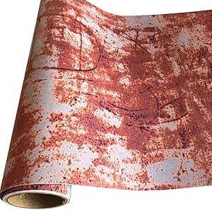 Amazon.com: homeemoh Rusty Decal Sticker Car Vinyl Wrap 19.68"x59.84 ...