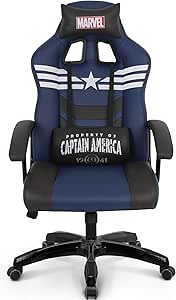 Amazon.com: Marvel Avengers Gaming Chair Office High Back Computer PU ...