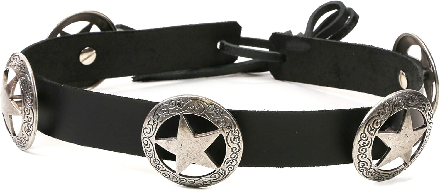 Funk Plus Star Concho Hat Band for Cowboy Hats, Steampunk Rocker Tophat ...