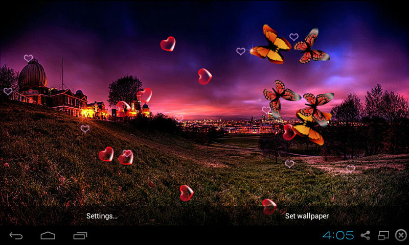 3D Nightfall Live Wallpaper - App on Amazon Appstore