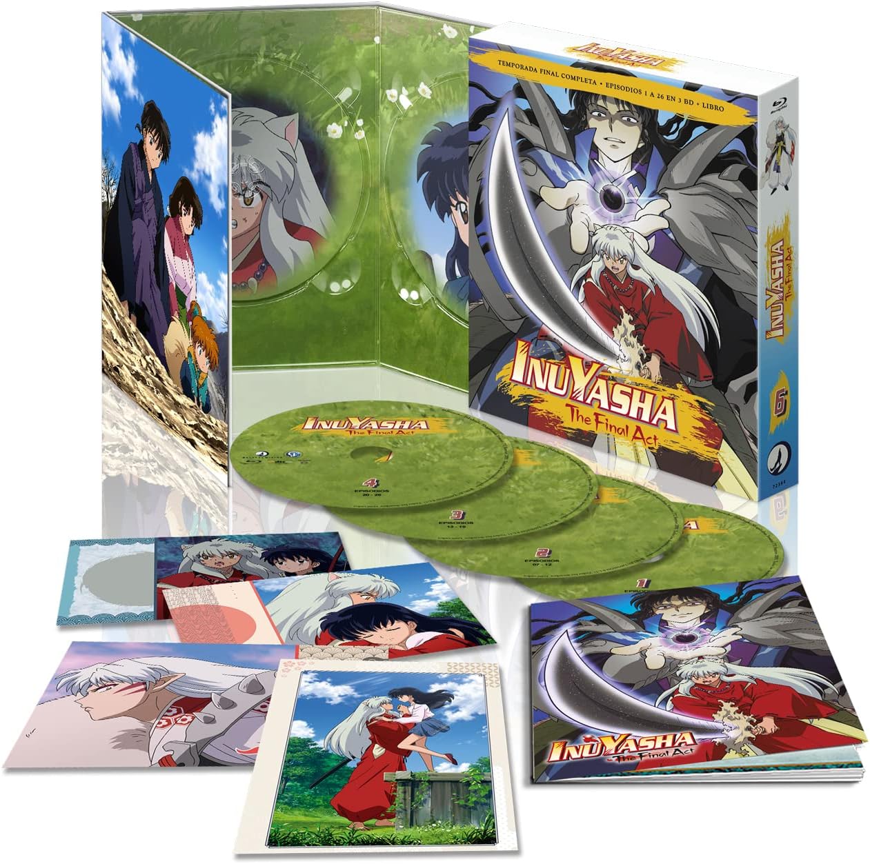 Inuyasha: The Final Act. Edición Digipack Bluray [Blu-ray] : Animación ...