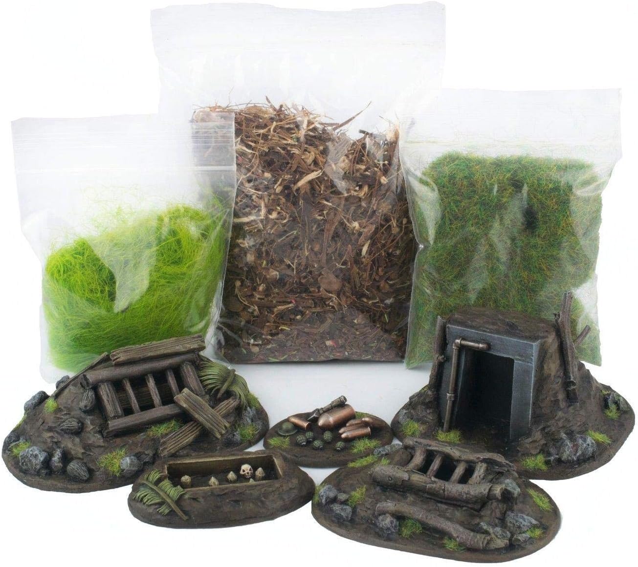 Amazon.com: War World Gaming Jungle Warfare Defensive Battlefield ...