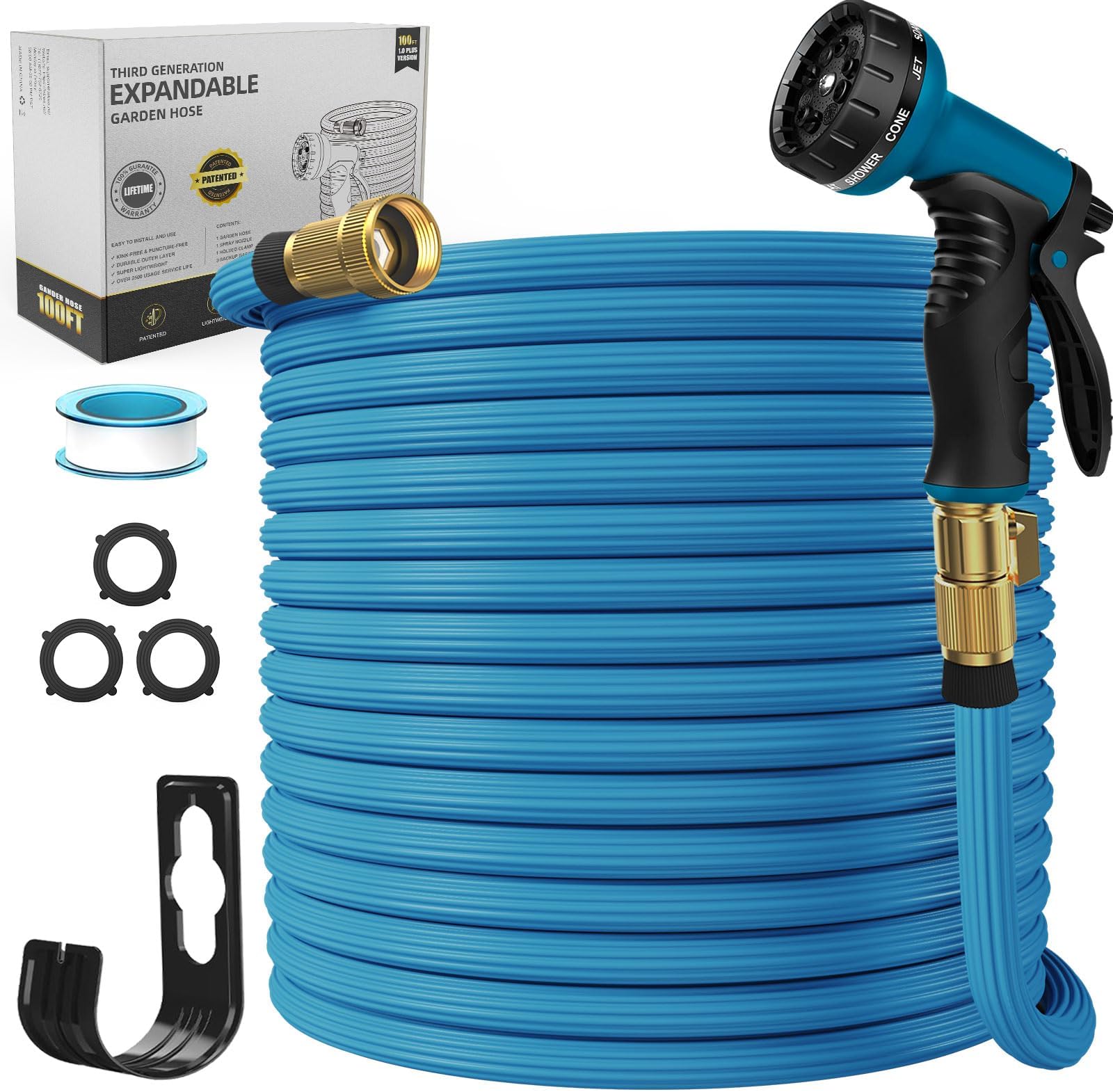 Amazon.com: 200FT Garden Hose - Expandable Garden Hose with 8 ...