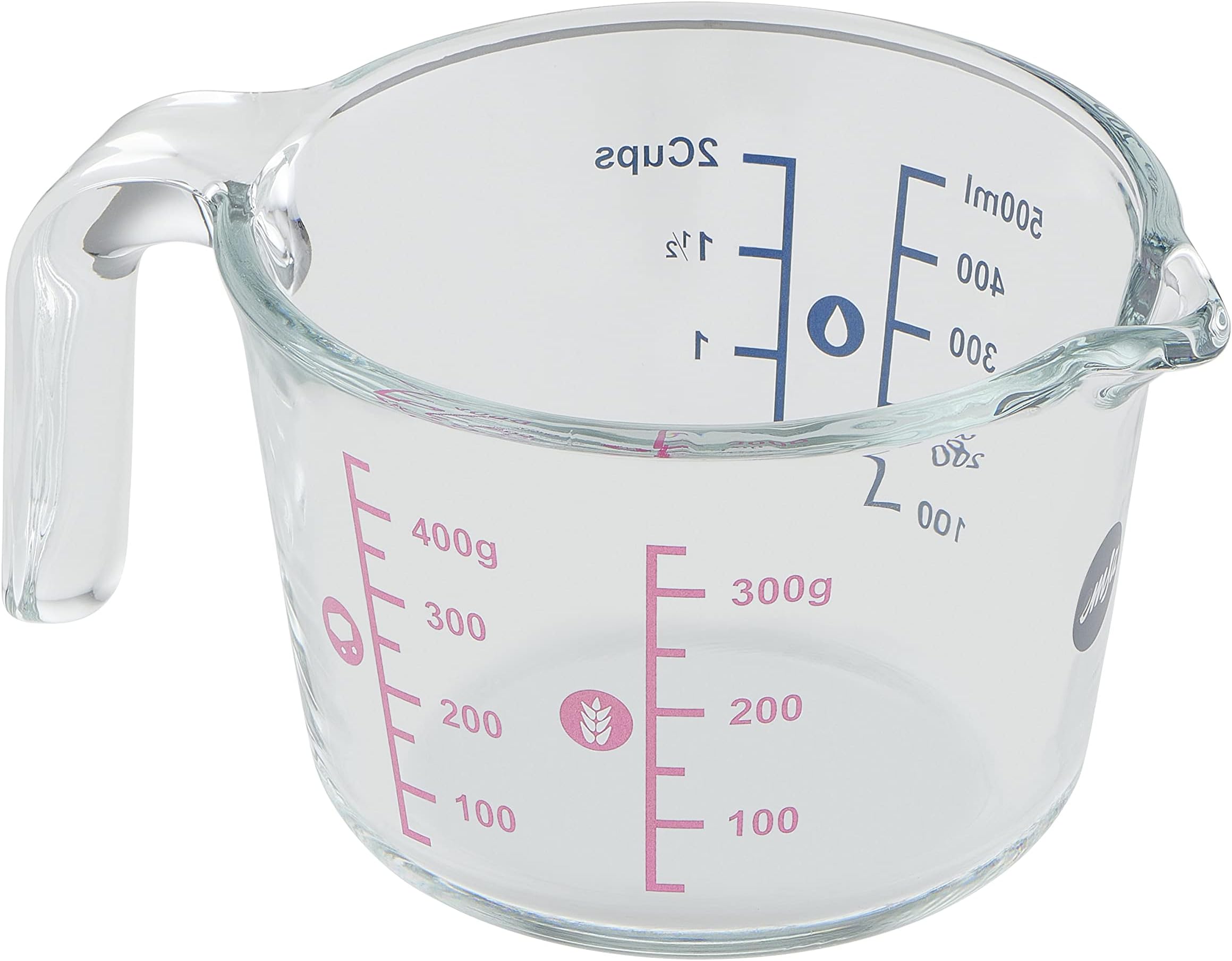 Amazon.de: Pyrex 505040 Kitchen Lab Messbecher, 0,5 L