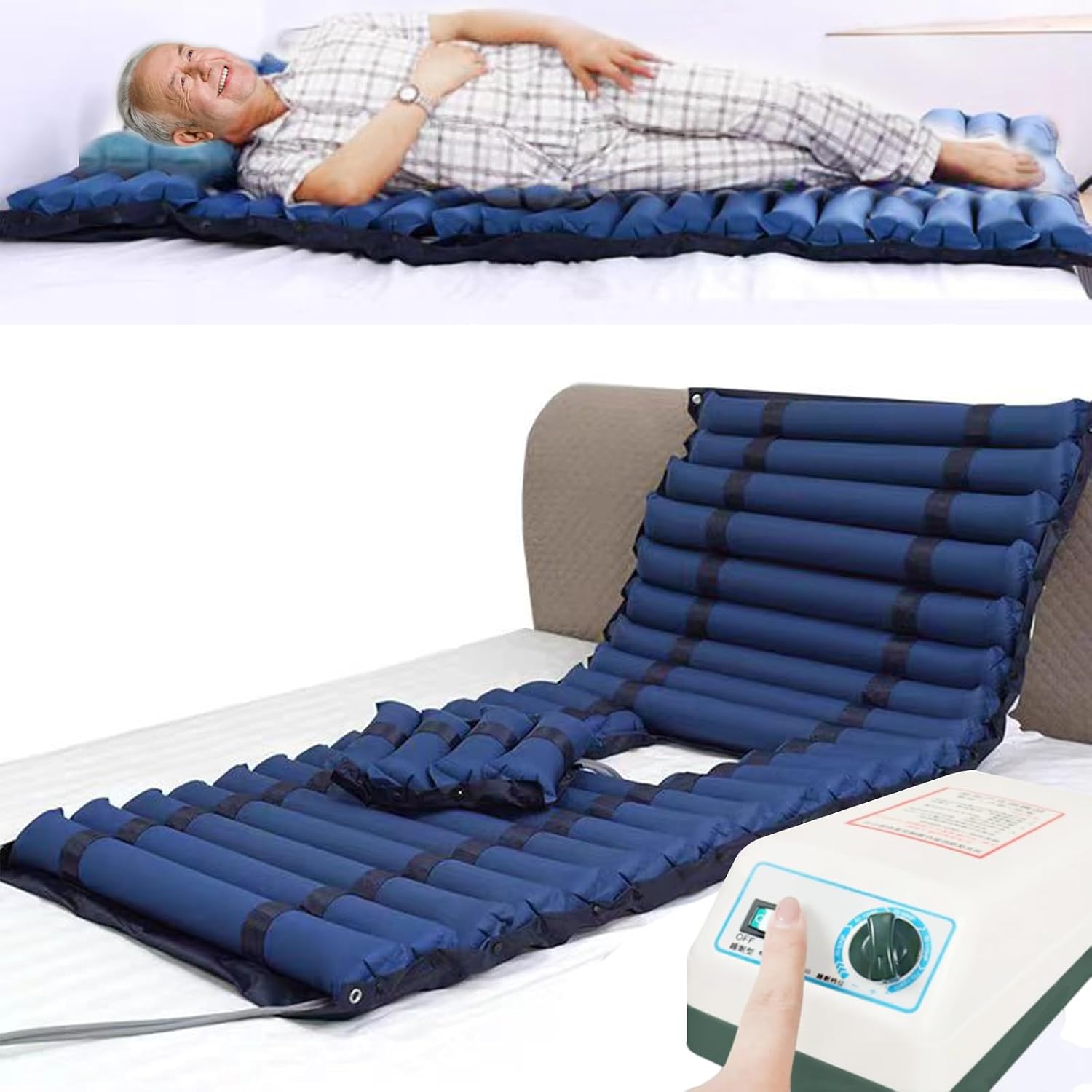 Amazon.com: Alternating Air Pressure Mattress Pad, Inflatable Bed Sore ...
