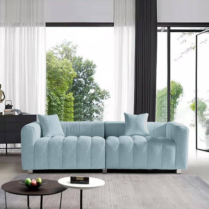 Amazon.com: RXRRXY 87.4" Modern 3 Seater Sofa Couch for Living Room ...