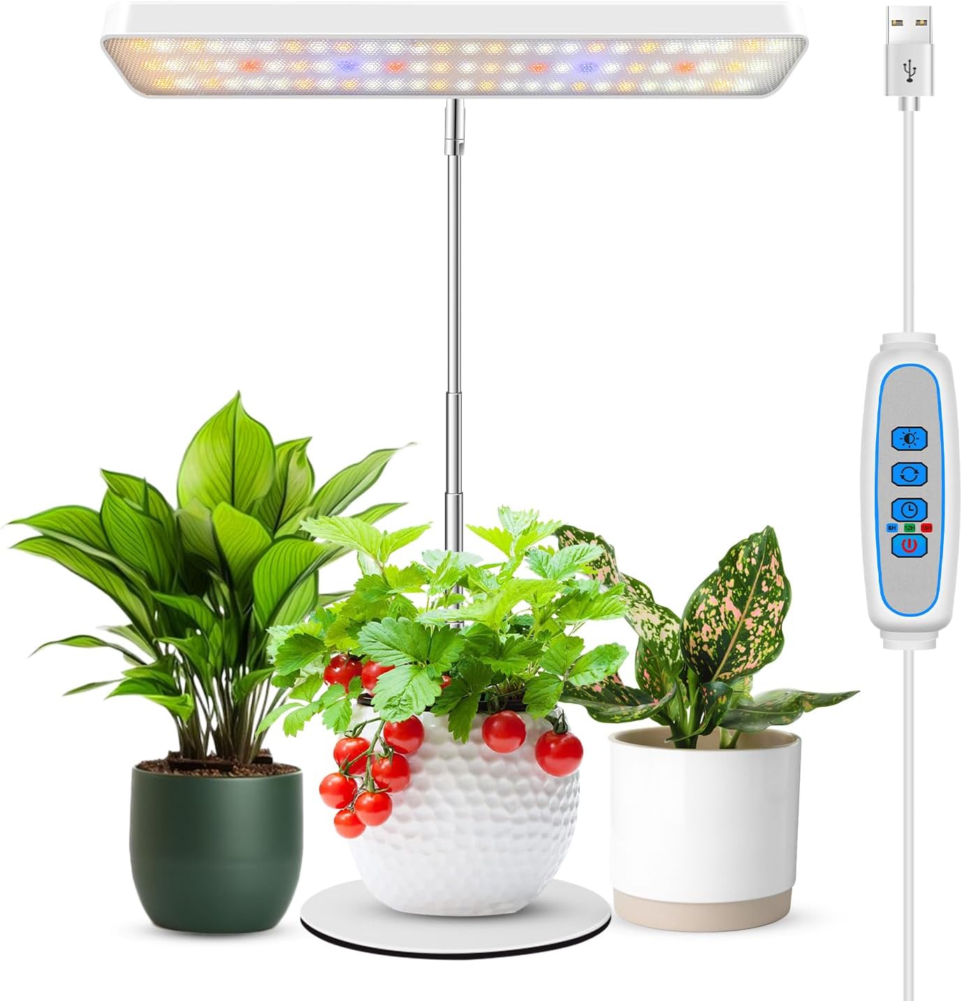Amazon.com: Wiaxulay Grow Light, 78 LED Plant Light for Indoor Plants ...