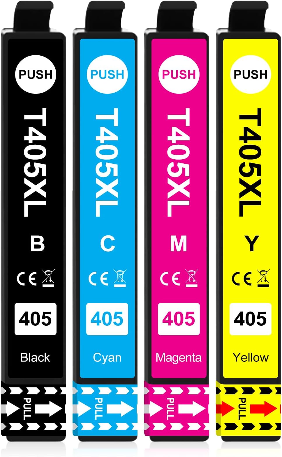 Clywenss 405 XL Ink Cartridges Compatible with Epson 405XL Multipack ...