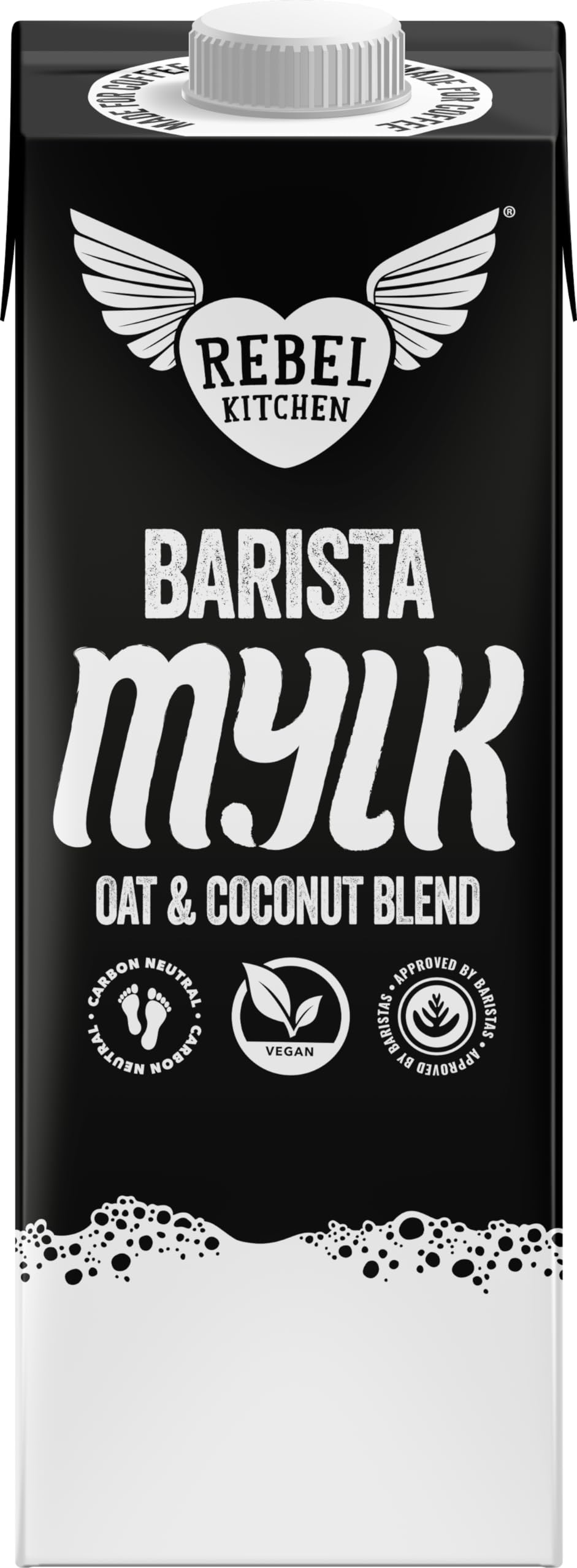 Rebel Kitchen - Barista Mylk - Organic Milk Alternative Free From Dairy ...
