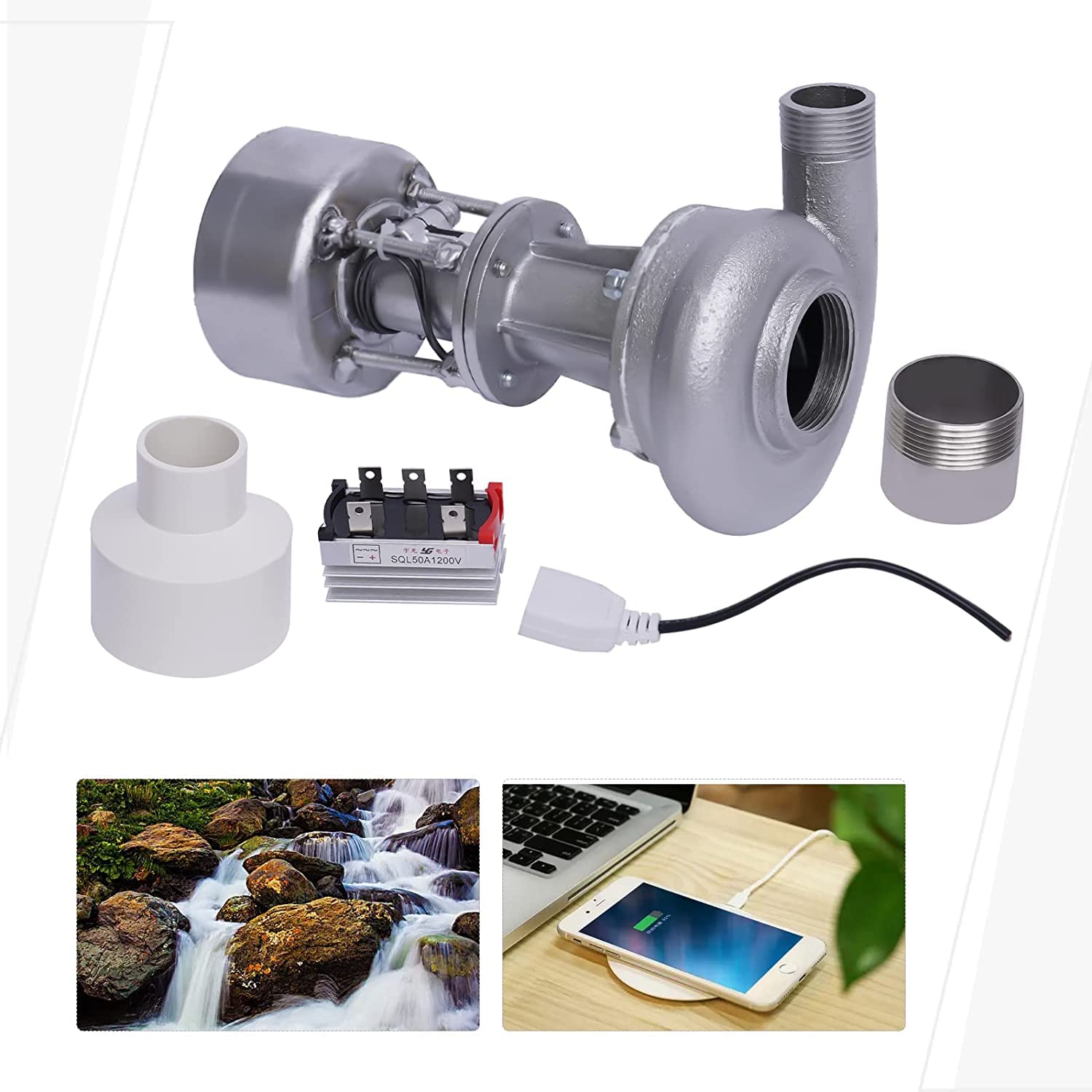 Mini Hydroelectric Generator Hohe