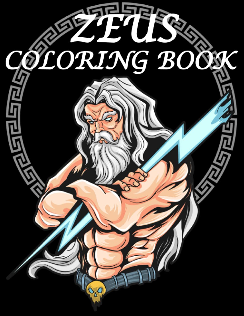 Buy Zeus Coloring Book: Ancient Greek mythology God Zeus Coloring Pages ...