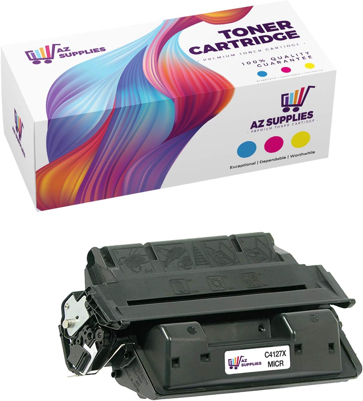 Amazon.com: AZ SUPPLIES Compatible Toner Cartridge Replacement for HP ...