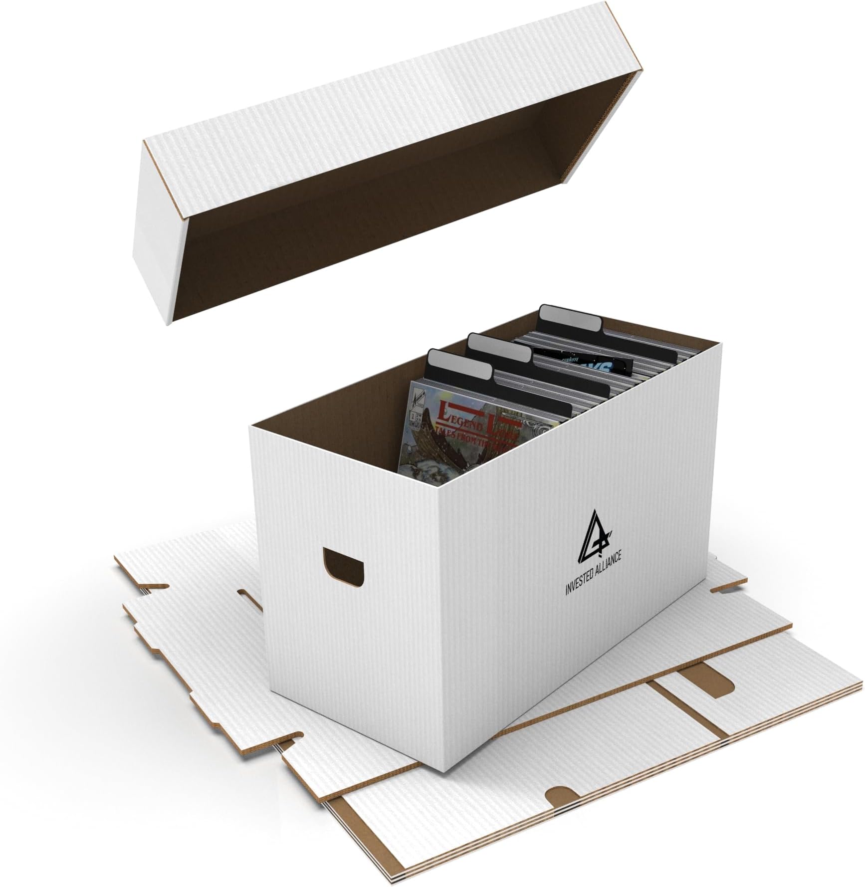 Amazon.com: BCW Magazine/Document Storage Box - 5-Pack | Cardboard Box ...