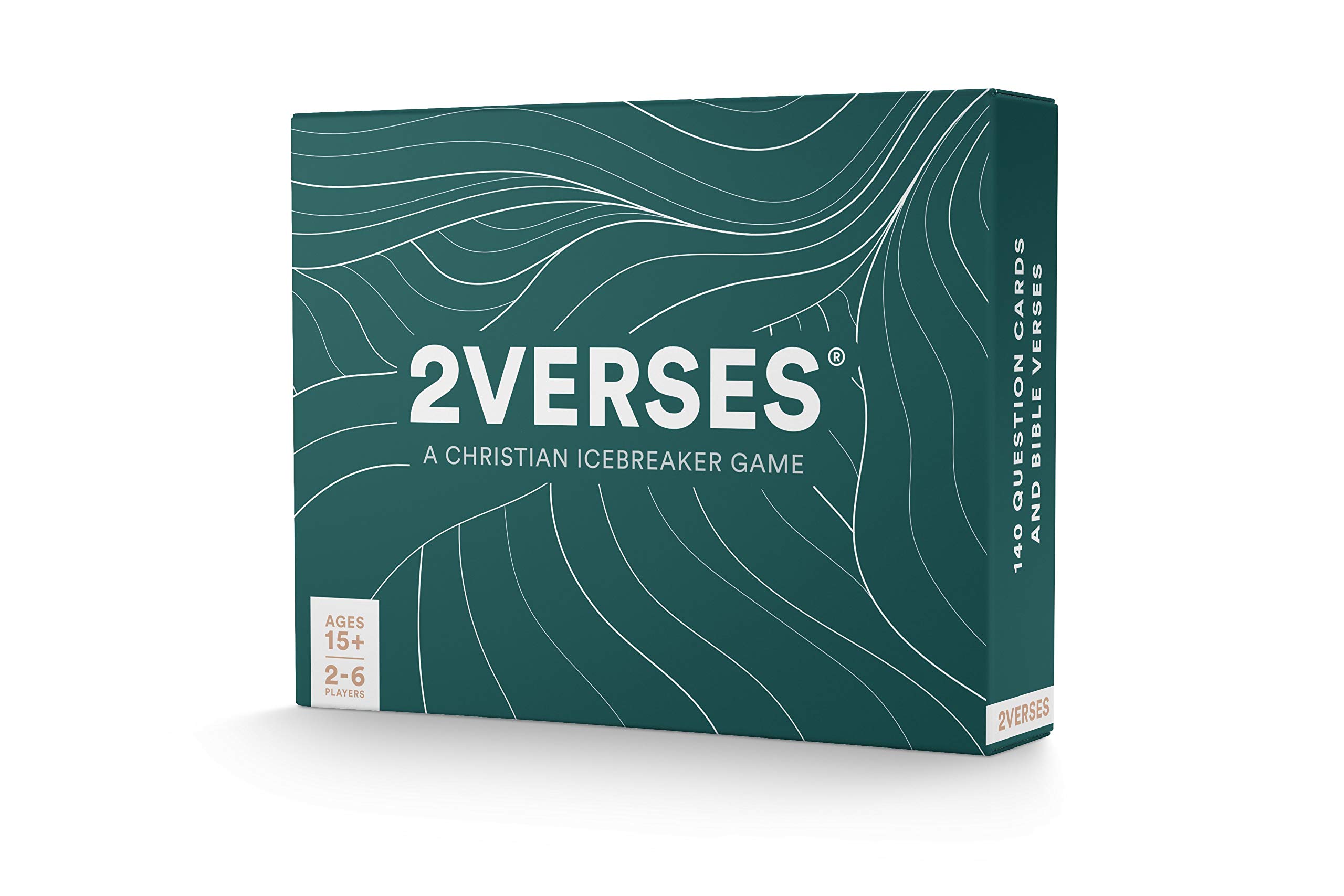 Buy 2VERSES: A Christian Icebreaker Game | Religious Conversation Cards ...