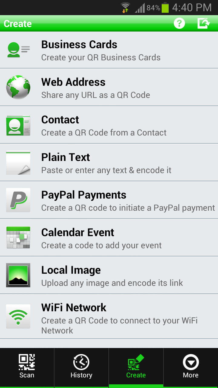 QR Droid - App on Amazon Appstore