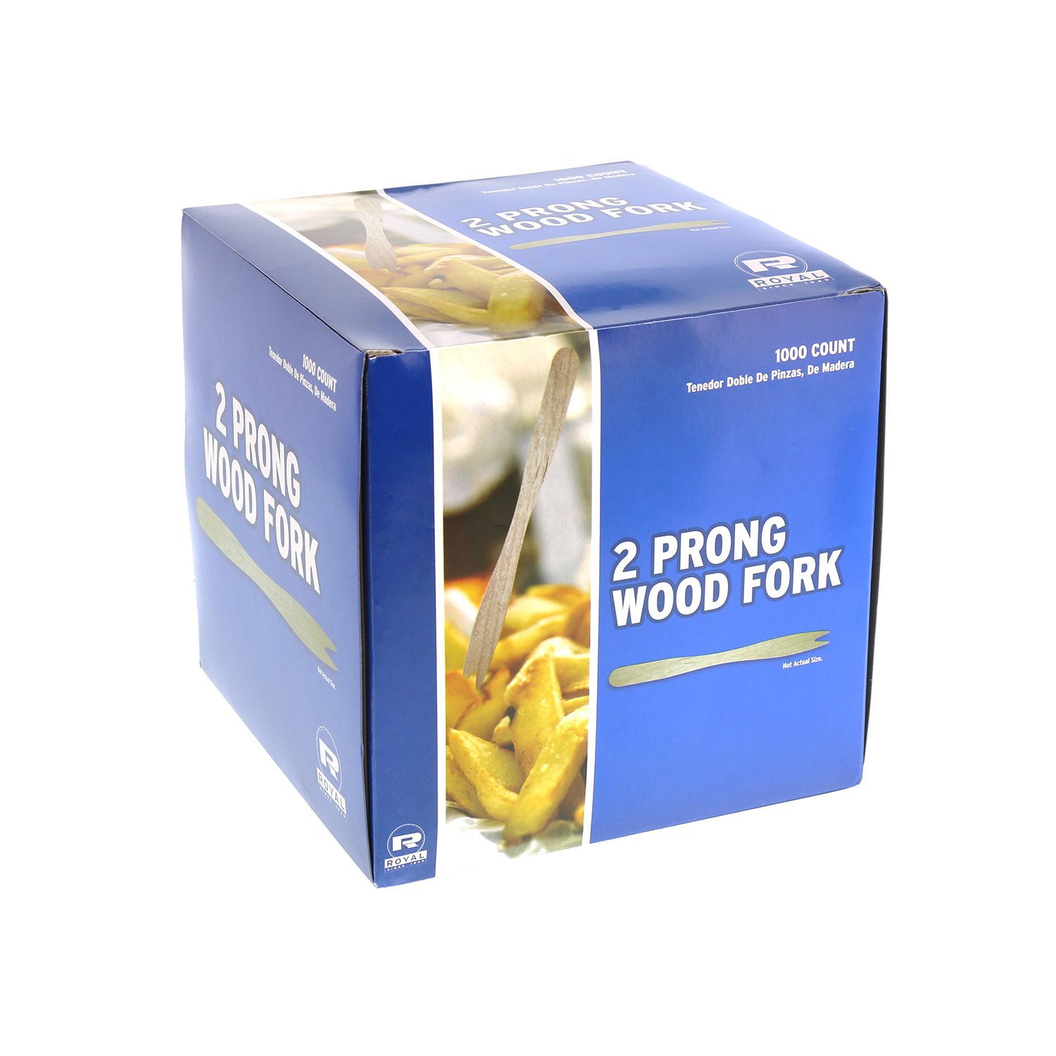 Snapklik.com : Royal Two Prong Wood Fork